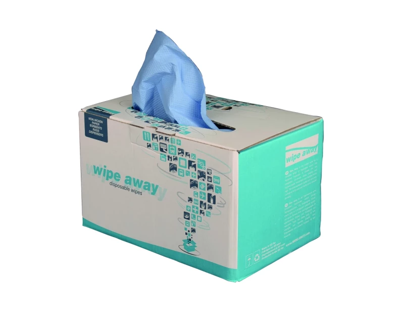 WIPE AWAY B165 GEVOUWEN PAPIER IN HANDY BOX