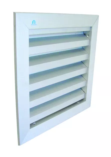RENSON 411 INBOUWROOSTER ALU NATUREL 200X200MM