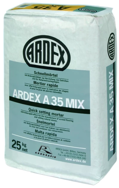 ARDEX A 35 MIX 25KG SNELMORTEL