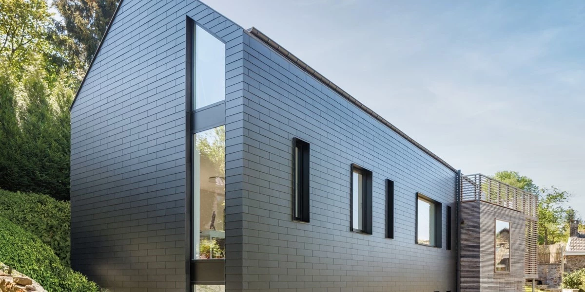 CEDRAL ALTERNA LEI ZWART 60X32CM RECHTHOEKIG