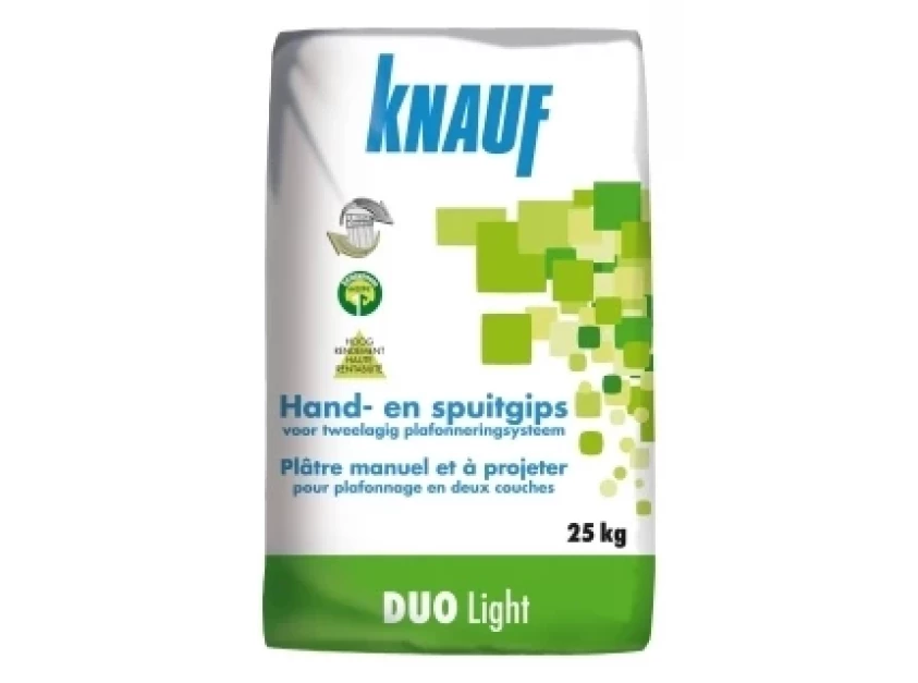 KNAUF DUO LIGHT GIPS 25KG