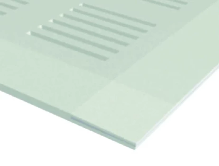 GYPROC GYPTONE PLAFONDPLAAT LINE 4D2 600X600X12,5MM