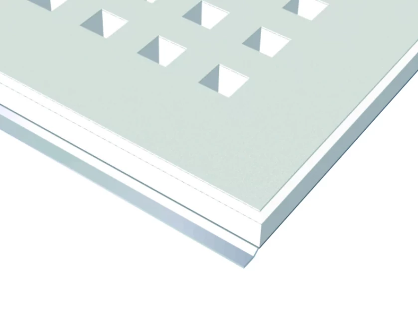 GYPROC GYPTONE PLAFONDPLAAT QUATTRO 20 A 600X600X10MM 8ST/DOOS