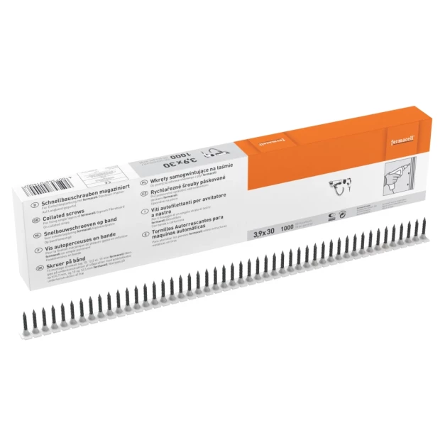 FERMACELL SCHROEVEN OP BAND 3,9X30MM 1000ST/DOOS
