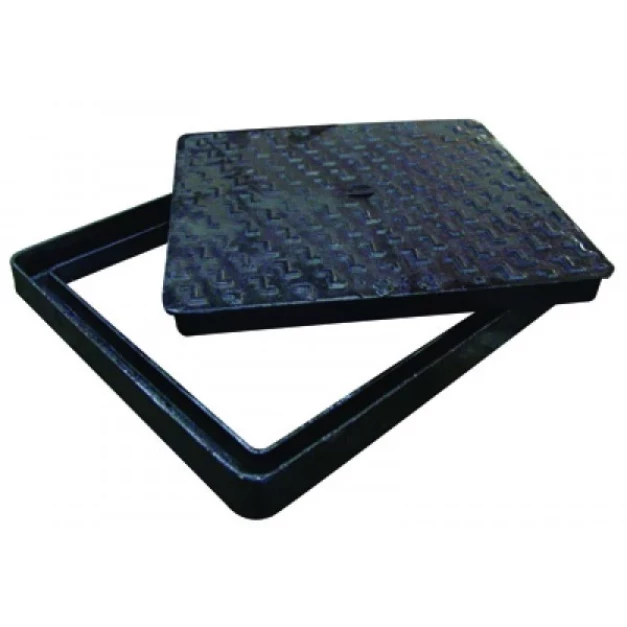 VERHELST GIETIJZEREN PUTDEKSEL NODULAIR 12,5T 40X40CM