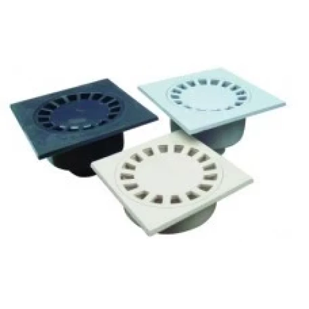 VERHELST KLOKPUT SIFONPUT PVC BEIGE 25X25CM