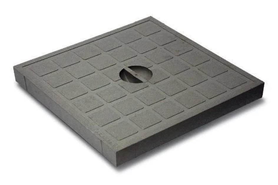 NICOLL DEKSEL VOETGANGER PVC 30X30CM