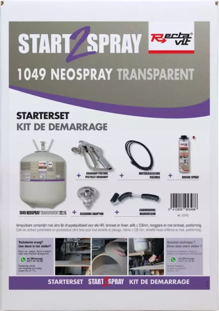 RECTAVIT 1049 NEOSPRAY TRANSPARANT START2SPRAY