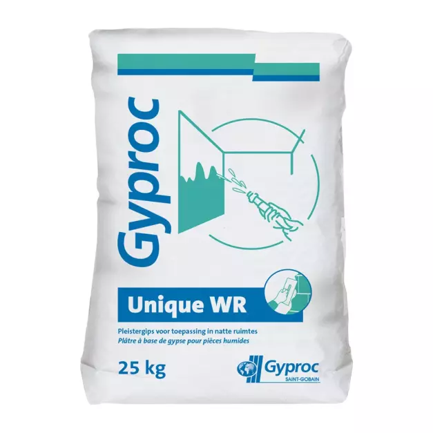 GYPROC UNIQUE WR GIPS 25KG