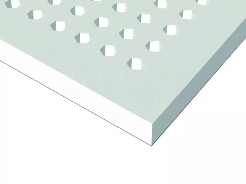 GYPROC GYPTONE PLAFONDPLAAT SIXTO 60 A 600X600X10MM 8ST/DOOS
