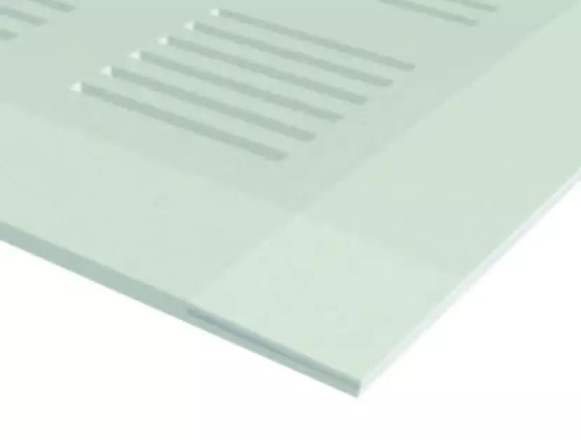 GYPROC GYPTONE PLAFONDPLAAT LINE 4D2 600X600X12,5MM