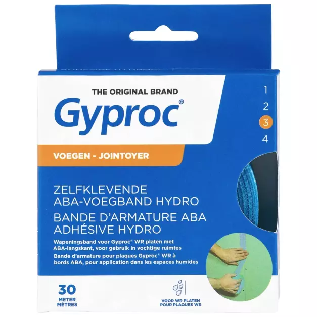 GYPROC HYDRO ZELFKLEVENDE VOEGBAND 50MMX30M