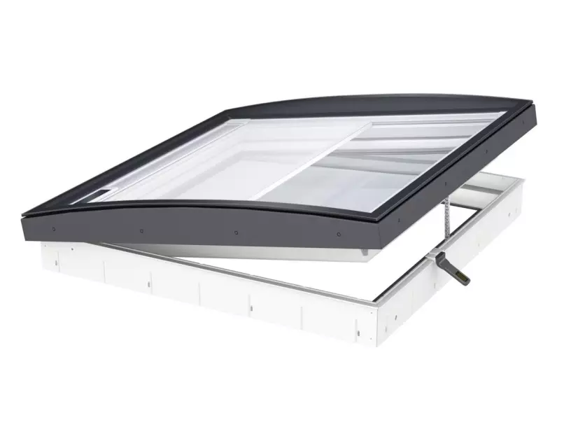 VELUX PLATDAKVENSTER MET GEBOGEN GLAS 60X60