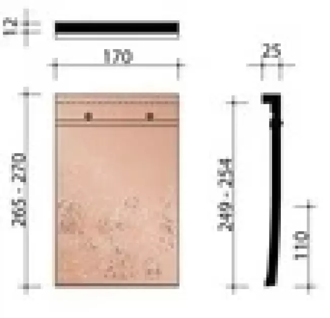 KORAMIC TEGELPAN RUSTICA OMBRA 795